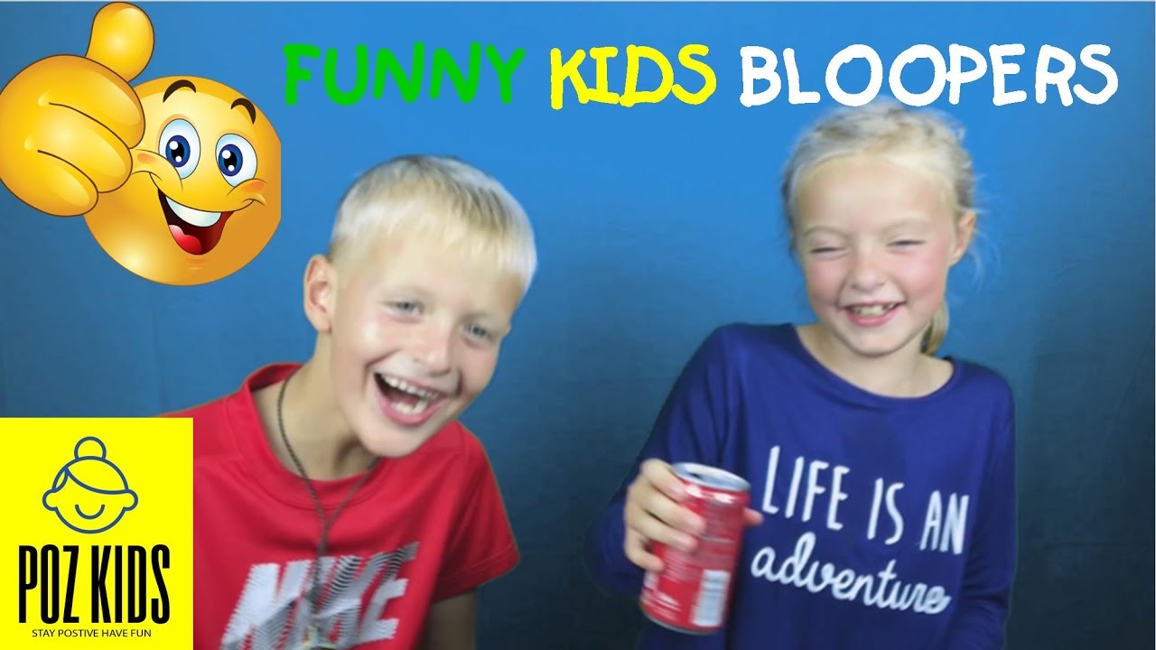 Funny Kids Bloopers I POZ KIDS - YouTube