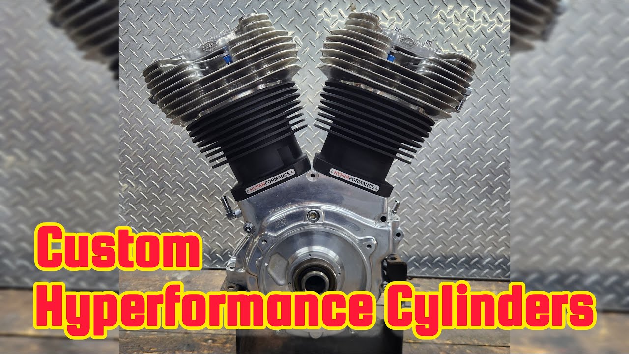 Harley 145ci Hyperformance Ductile Cylinders Nitrous Bagger Drag Racing ...