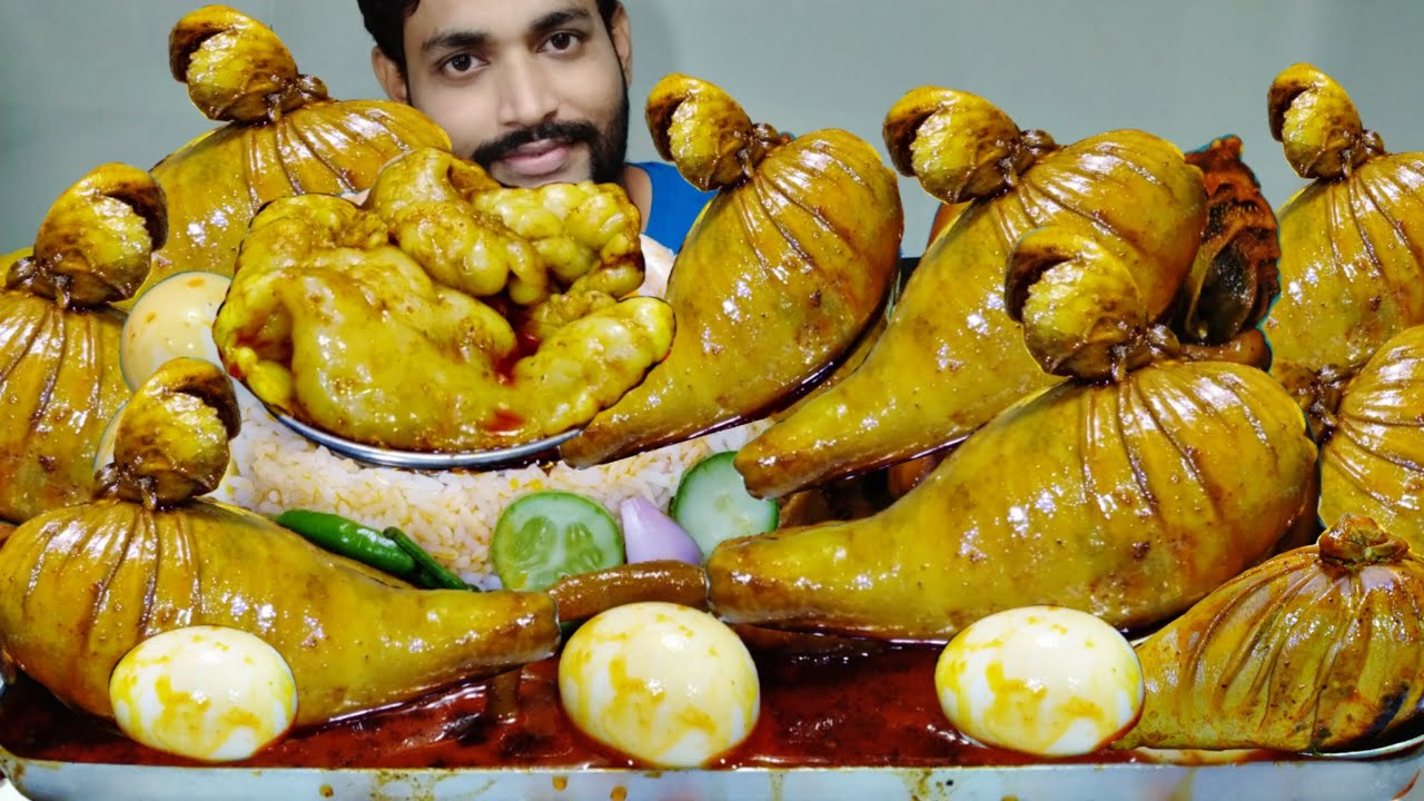 Mega Mutton Chusta Eating | 4 Big Size Bakre ka Chusta | Mutton Fat ...