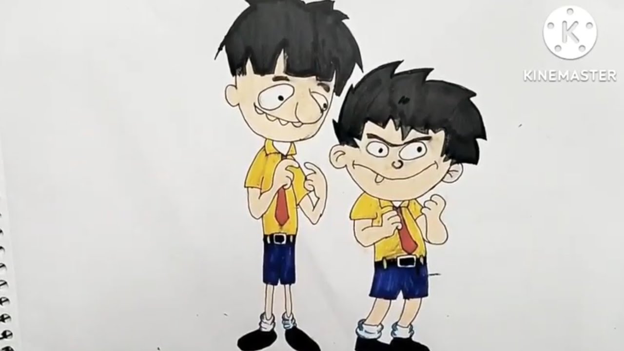 budh and badri drawing - YouTube