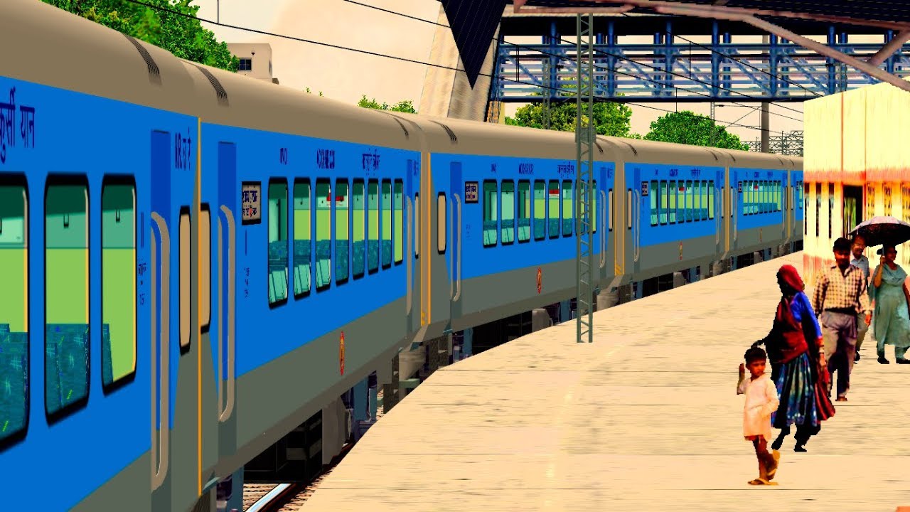 12278 Puri - Howrah Shatabdi Express II SRC WAP-4 II MSTS Openrails ...