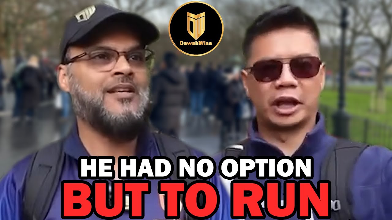 Christian Missionary Runs When His Deception Didn't Work | Hashim ...