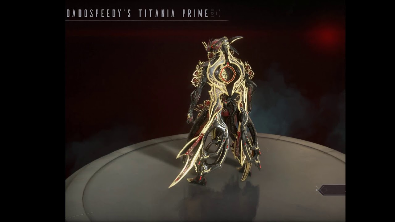 Warframe - Titania Prime Fashionframe - YouTube