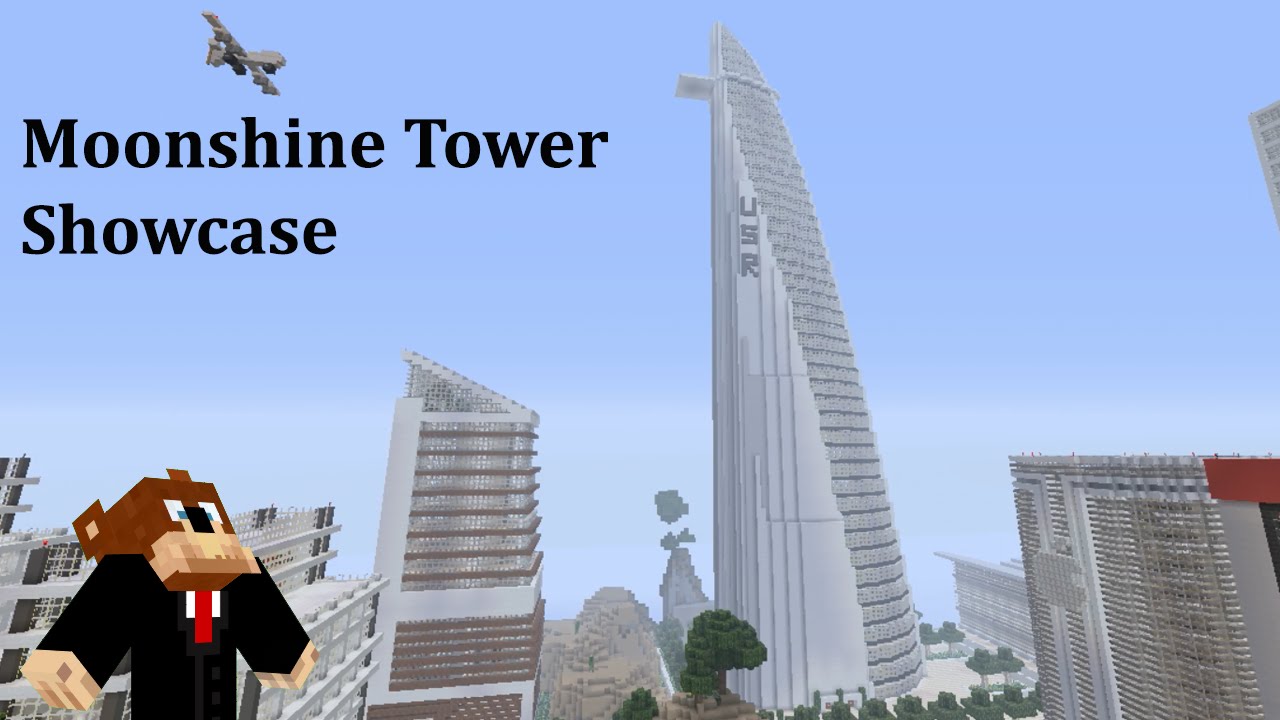 Minecraft Skyscraper- (Moonshine Tower USR) - YouTube