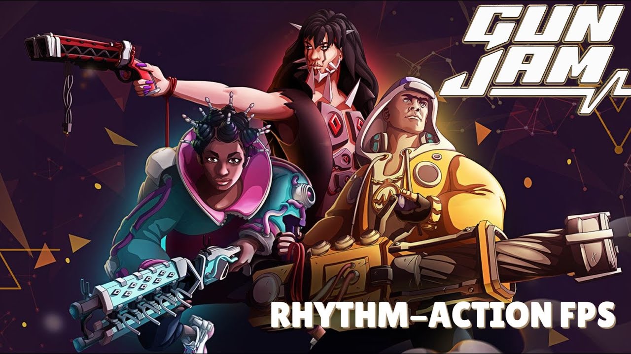 Gun Jam - RHYTHM-ACTION FPS GAME - PC ULTRAWIDE Quick look FIRST 30 ...