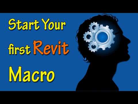 Your First Revit Macro - YouTube