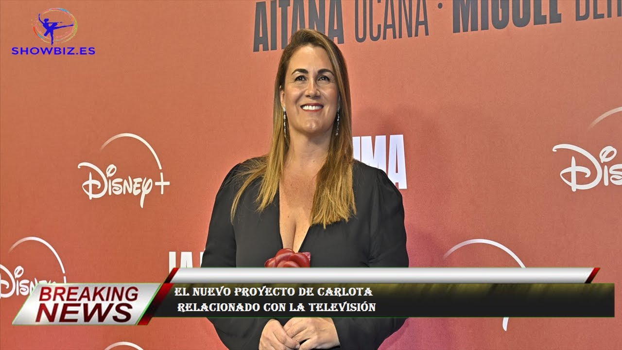 El nuevo proyecto de Carlota relacionado con la televisión - YouTube