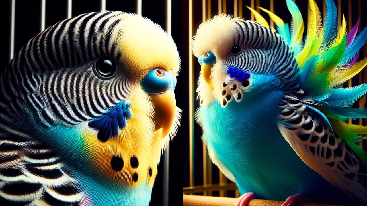 The CUTEST budgie you have ever seen! 🦜 The most beautiful budgie birds ...