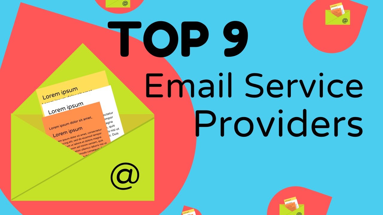 Top 9 Email Service Providers - YouTube