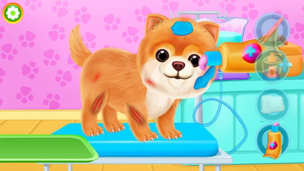 The cutest dog grooming game ️ - YouTube