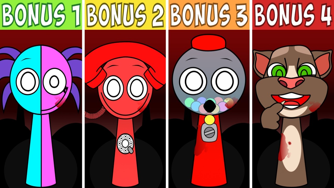 Incredibox Sprunki ALL Wenda Treatment BONUS Characters - YouTube