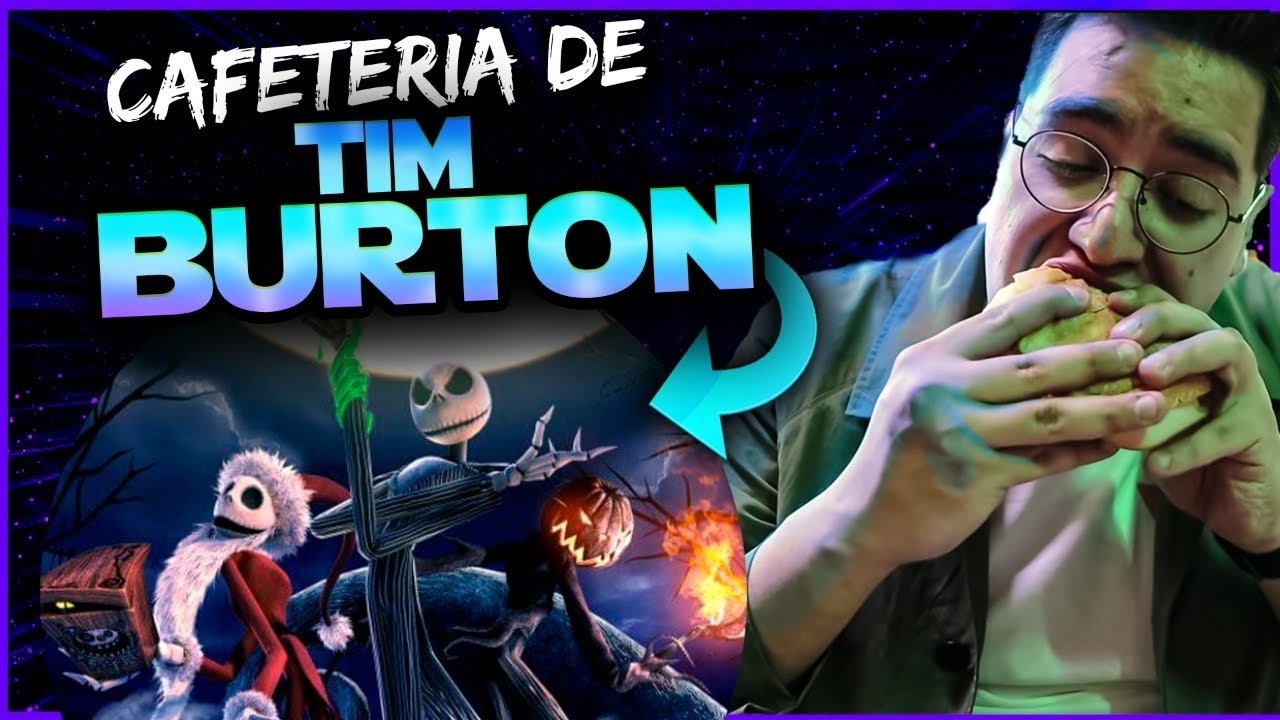 La CAFETERÍA de TIM BURTON en la CDMX - YouTube