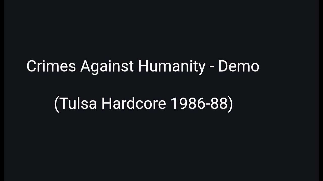 C.A.H. Crimes Against Humanity - The Deviant - Demo 1988 - YouTube