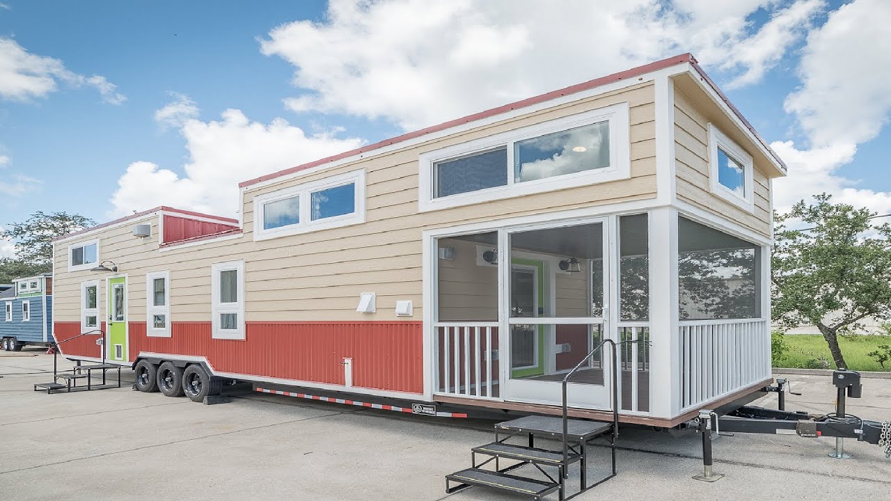 Absolutely Fabulous Elmore Tiny Home for Sale by Movable Roots - YouTube