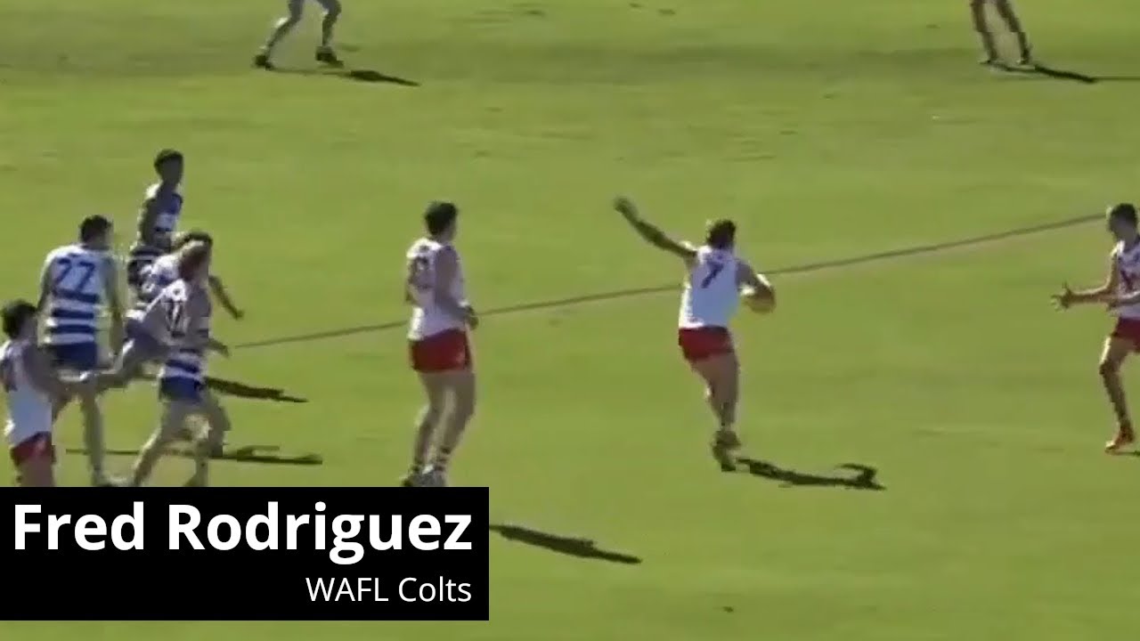 Fred Rodriguez - WAFL Colts Round 18 - YouTube