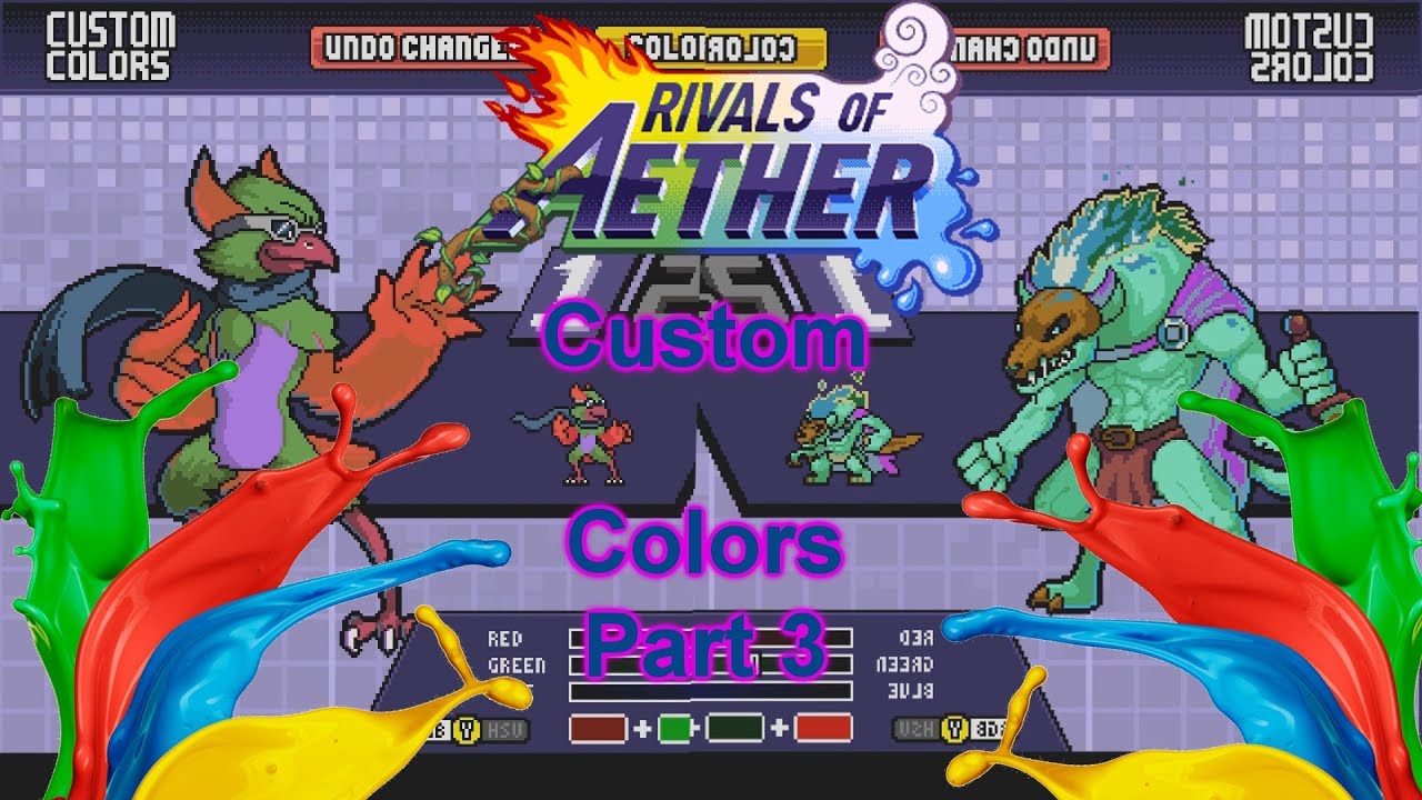 Rivals of Custom Colors Part 3 Forsburn & Wrastor Rivals of Depression ...