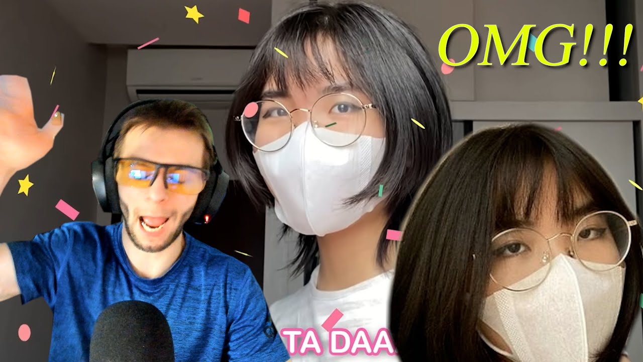 25 years old man reacts to viral teenager [Faline San] [#3] - YouTube