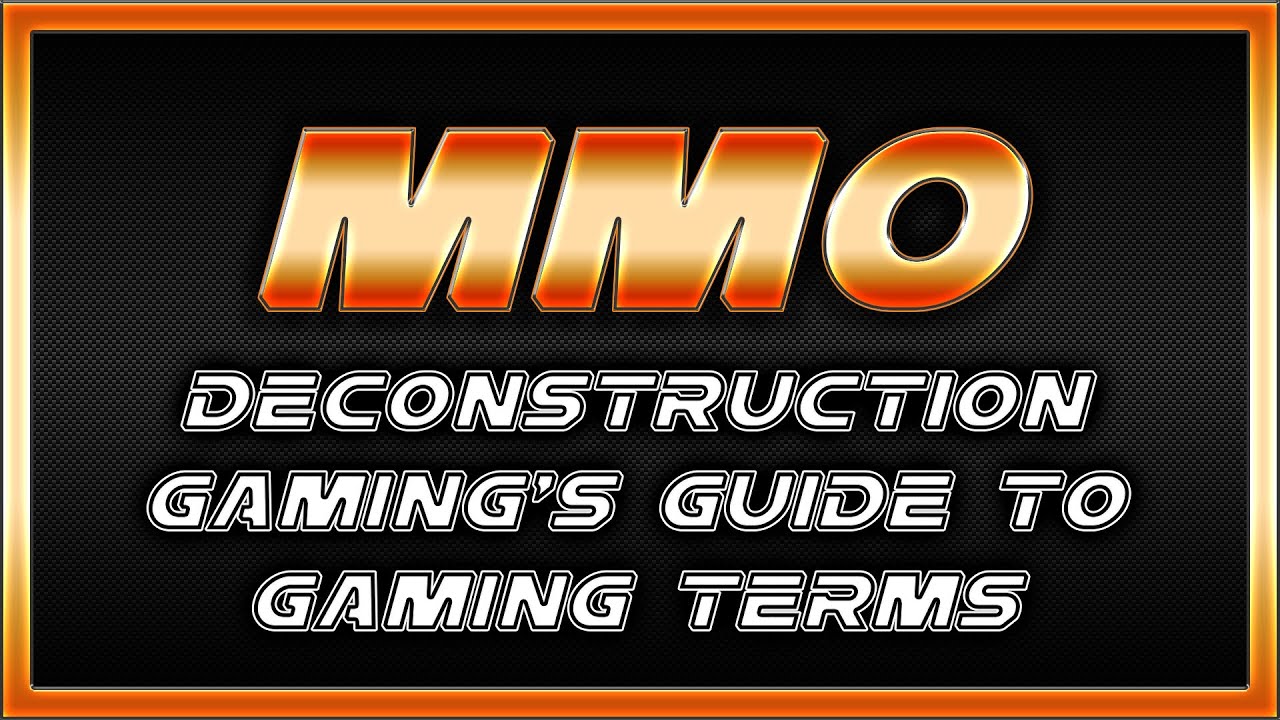 MMO - What is an MMO in Gaming - YouTube