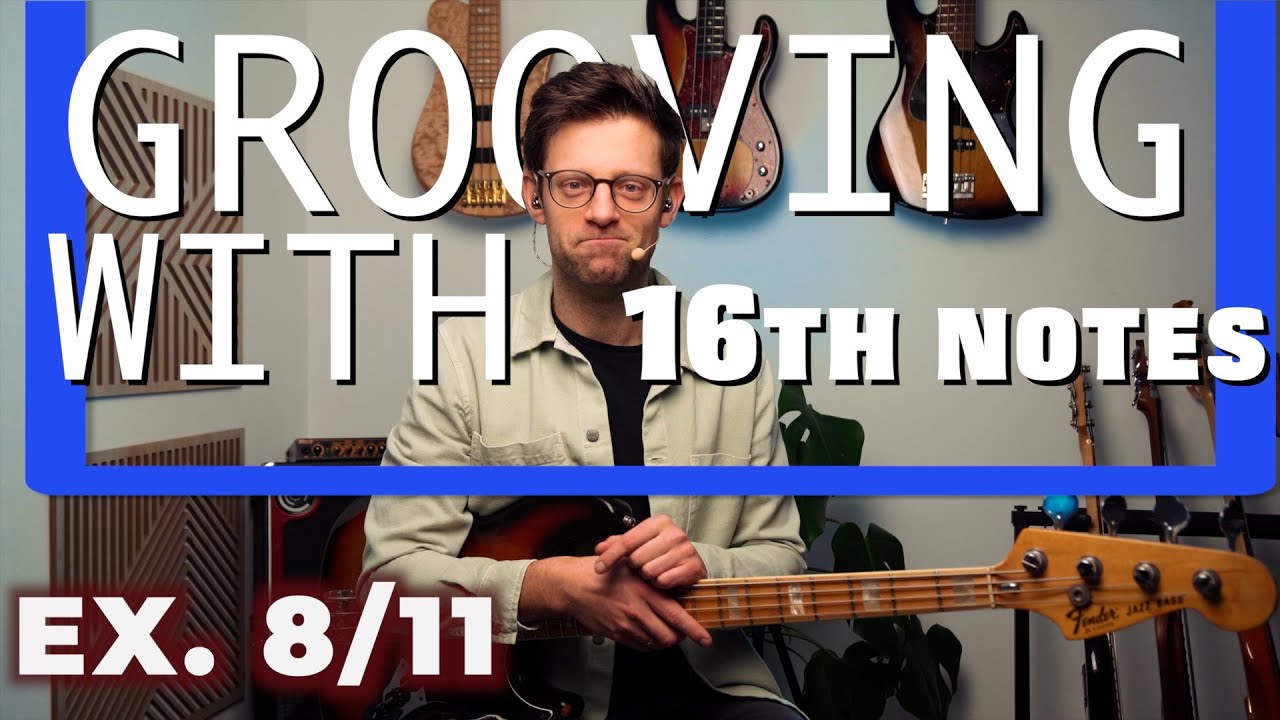 Grooving with Sixteenth Notes – Exercise [8/11] #basspractice # ...