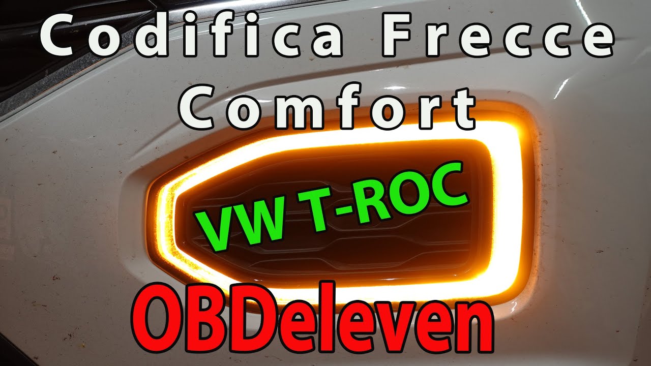 Codifica OBDeleven Frecce Comfort 5 Lampeggi - YouTube