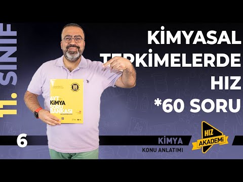 60 Soruda Kimyasal Tepkimelerde Hız Öğren! - #AYT2025