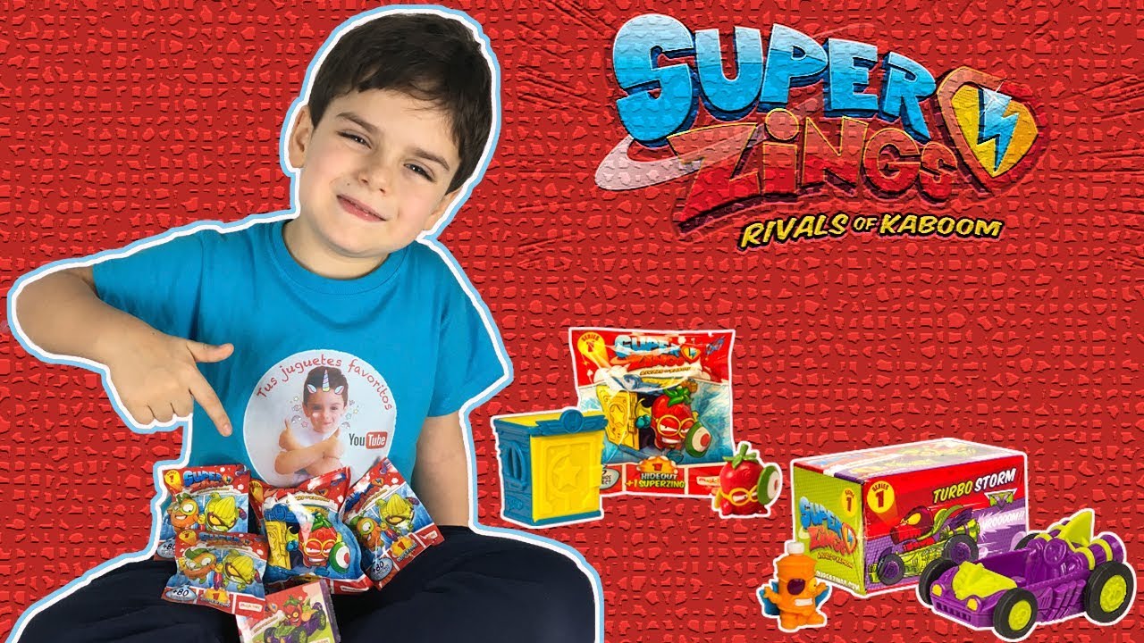 SUPERZINGS RIVALS OF KABOOM super zings series 1 |magic box | TUS ...