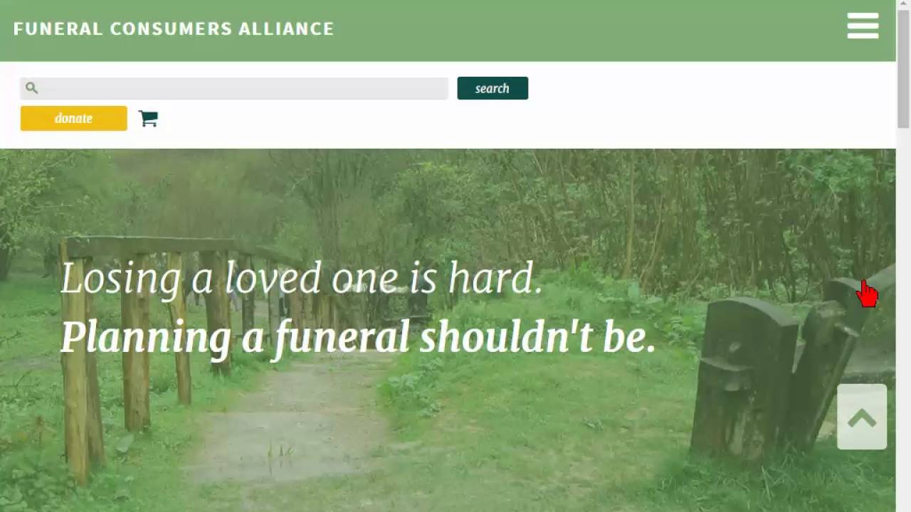 how to have a cheap funeral - YouTube