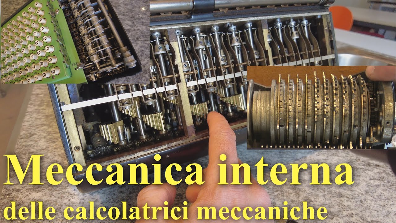 Meccanismo interno e principio di funzionamento delle calcolatrici ...