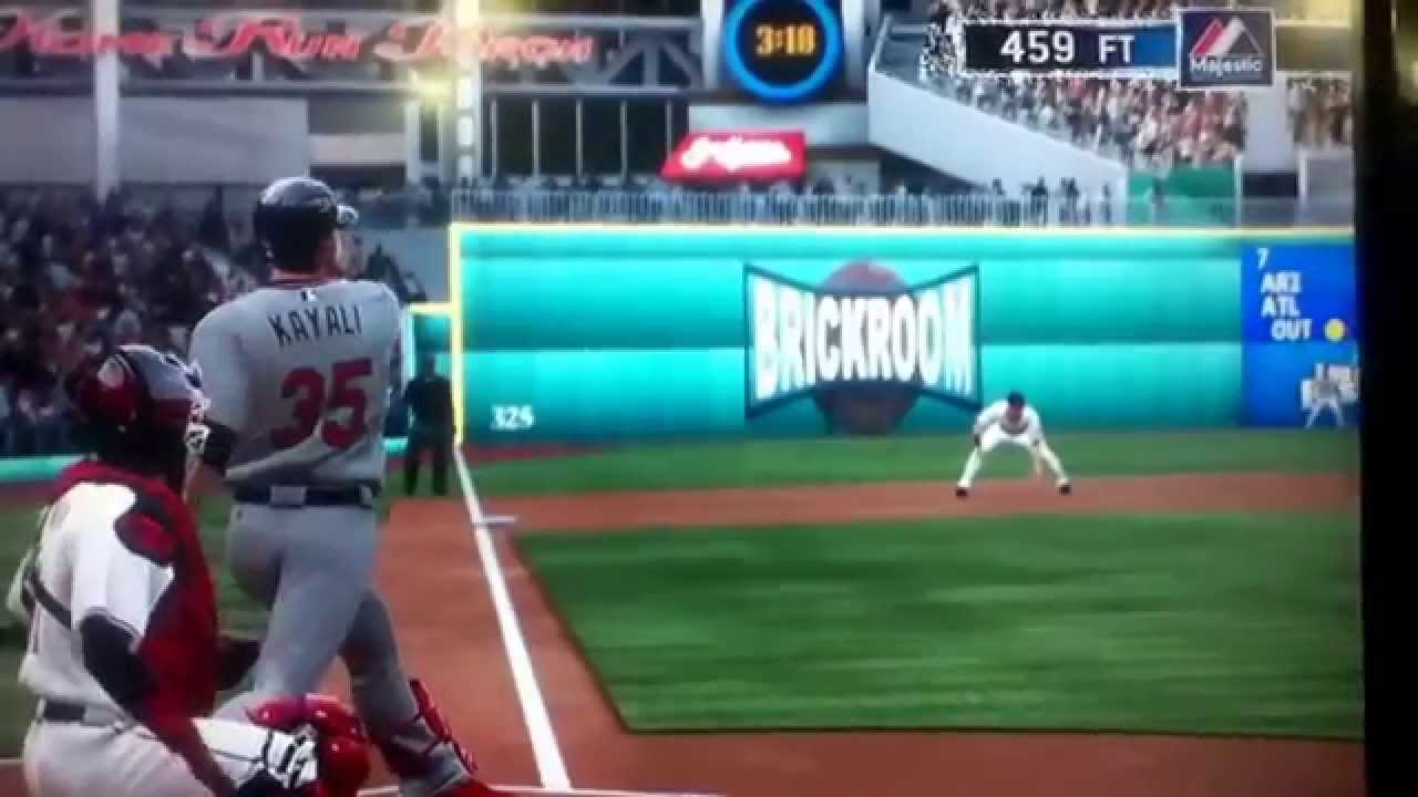 First Major League homerun- MLB 13 The Show - YouTube