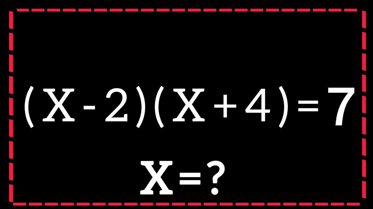 Germany | A Nice Math Olympiad Algebraic Equation | Solve for X | - YouTube