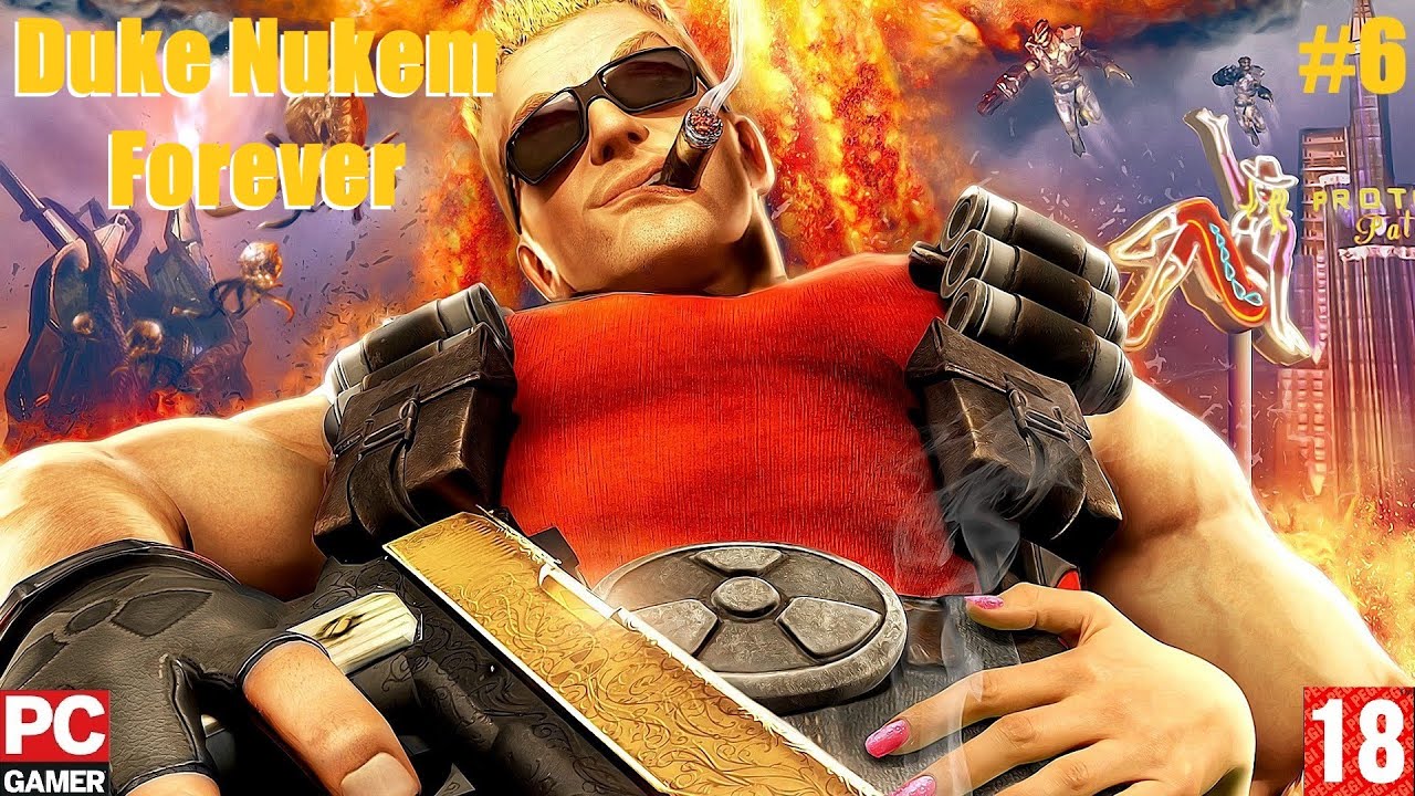 Duke Nukem Forever (2011) (PC) - Прохождение #6, DLC. (без комментариев ...