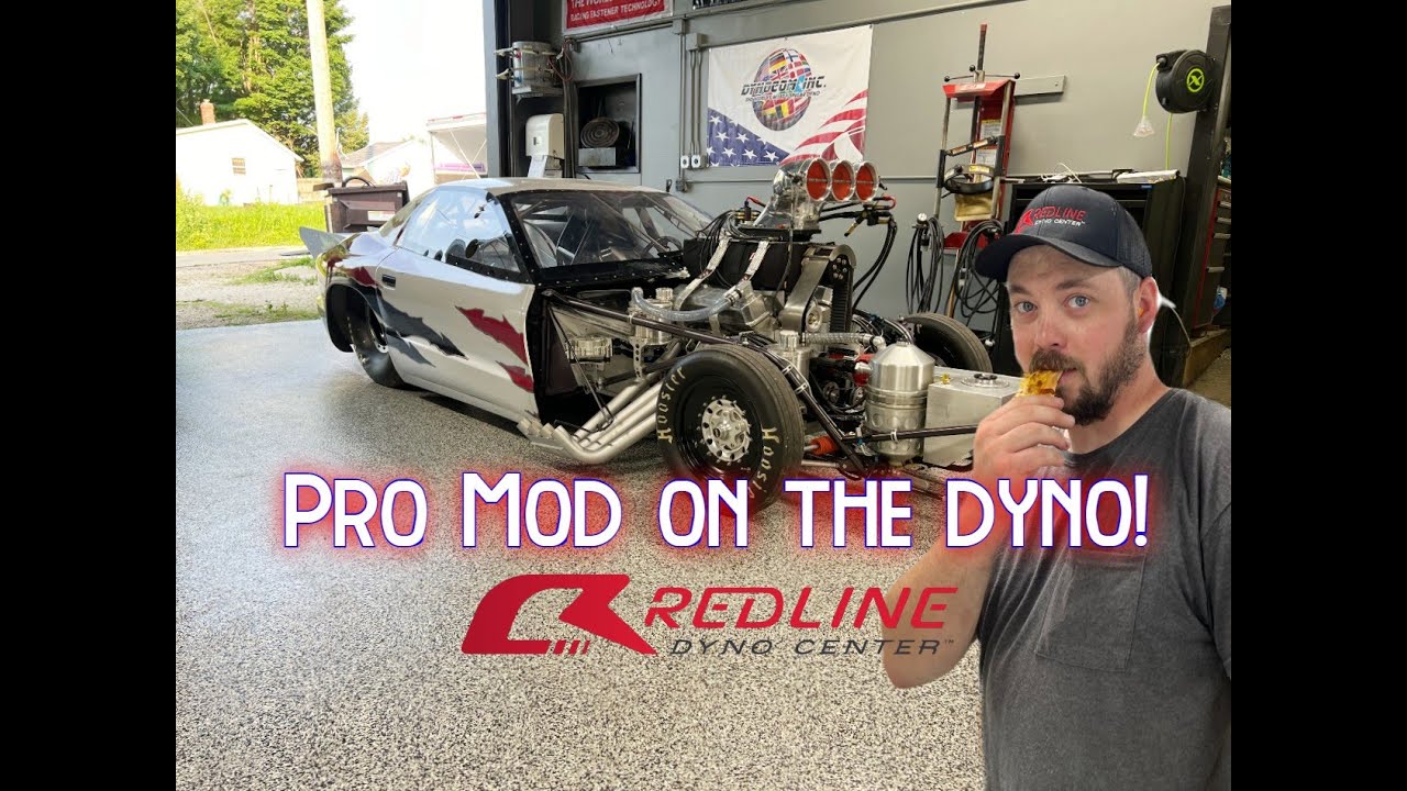 Pontiac Pro Mod Dyno Run - Getting Ready for Track Action - YouTube