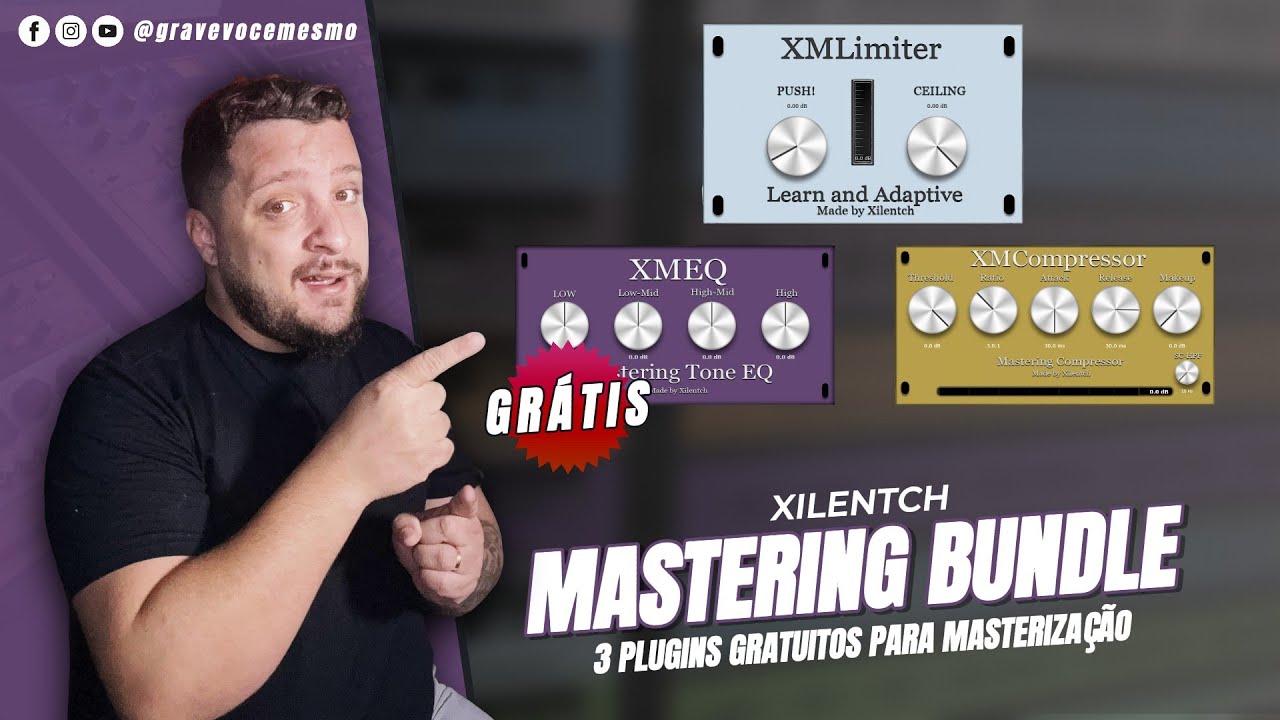 XM Series Mastering Bundle - 3 Plugins Gratuitos para Masterização ...