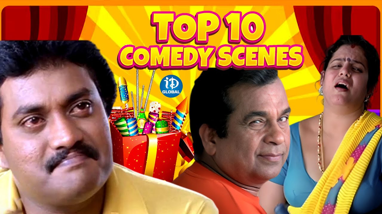 Top 10 Comedy Scenes All Comedians Full Comedy Scenes Telugu Comedy ...