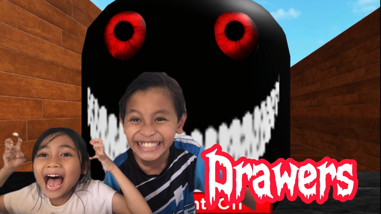 We try Playing Roblox Drawers that was created by Miqael - YouTube
