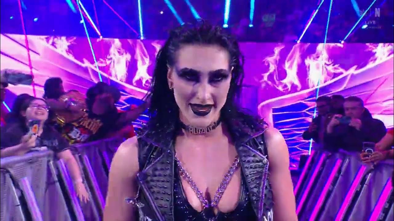 Rhea Ripley Entrance Monday Night Raw 1 6 2025 - YouTube