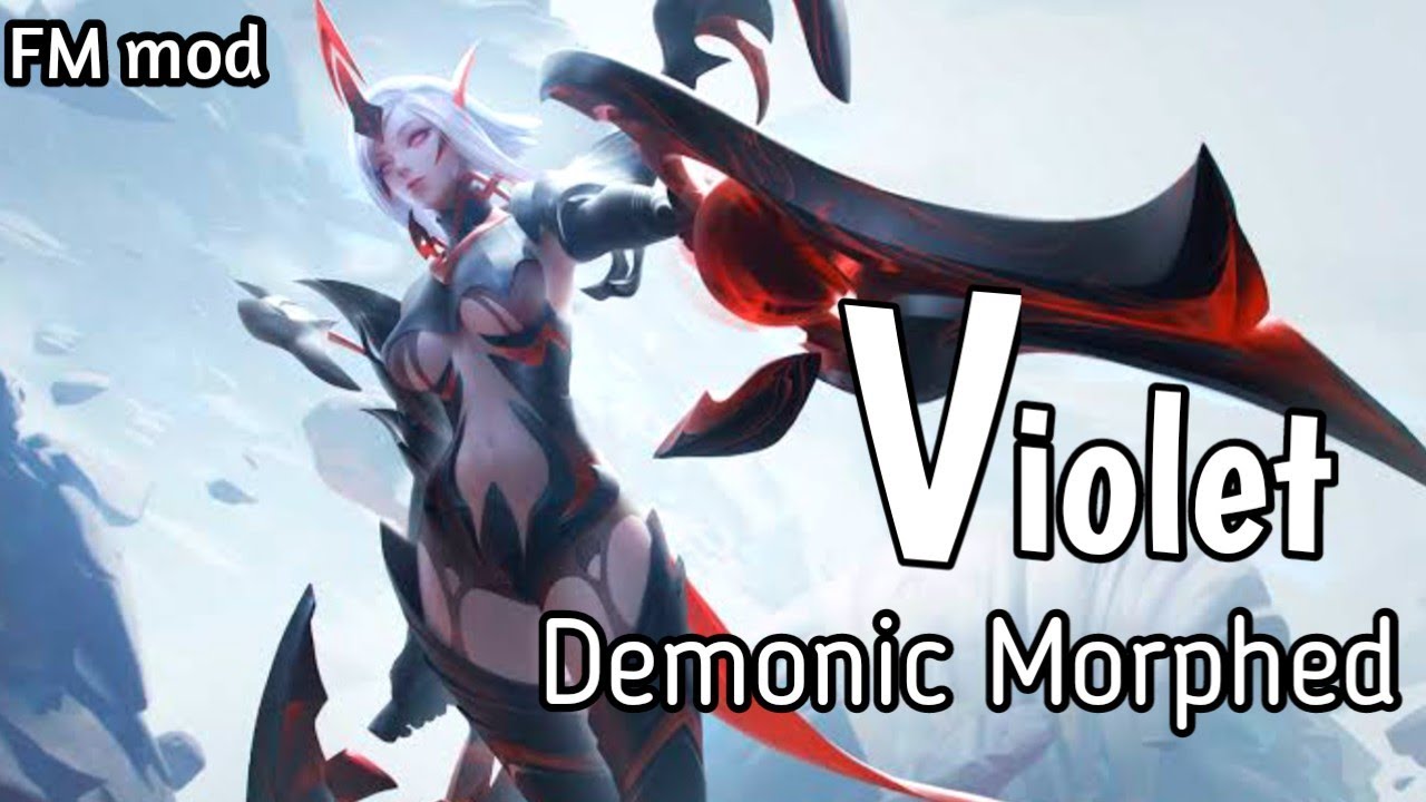 ROV | Violet Demonic Morphed!! | Mod skin 1.38.1 | สกินฟรี!! Free ...