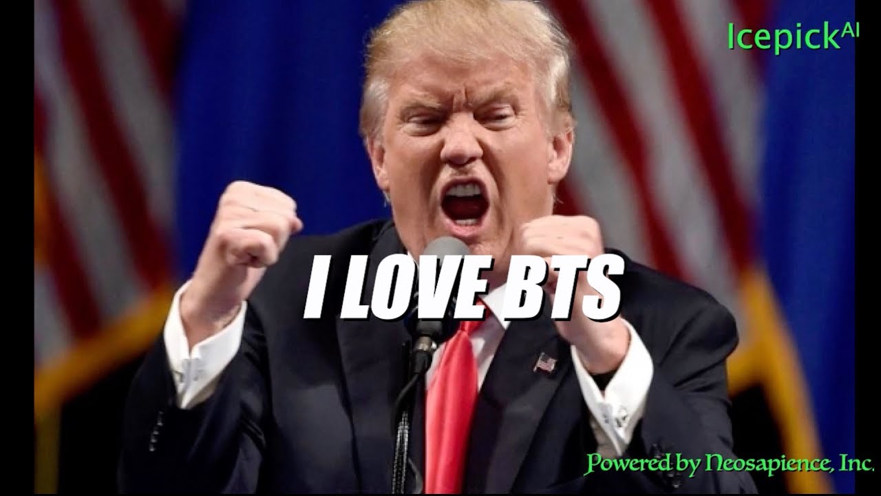 Trump talks about BTS? - YouTube