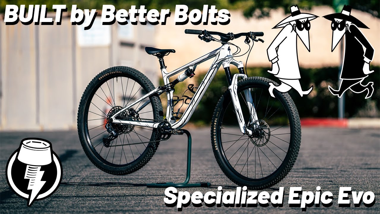 Specialized Epic Evo Cartoon Edition - BUILT by Better Bolts - YouTube