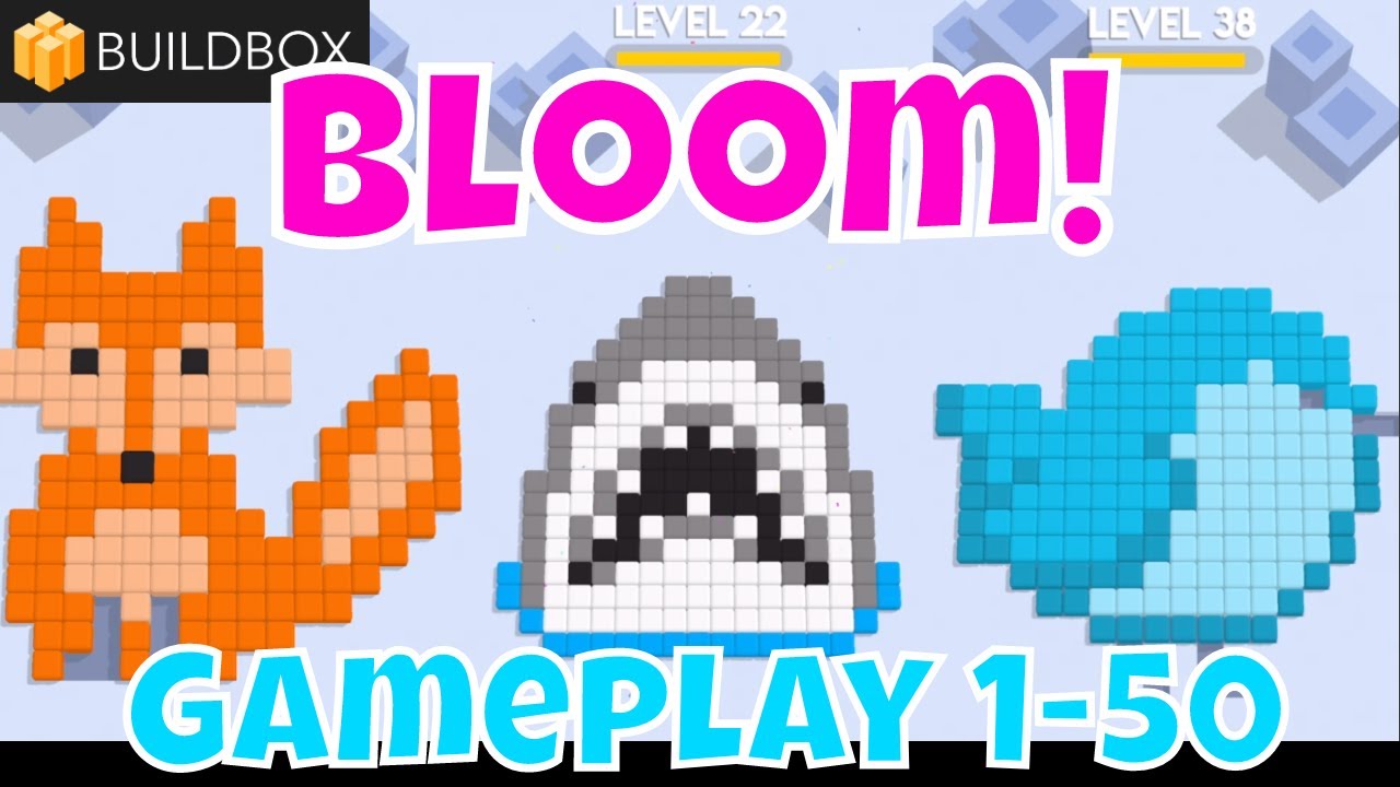 Bloom! Gameplay Level 1-50 (iOS) by TapMen Games Made with Buildbox ...