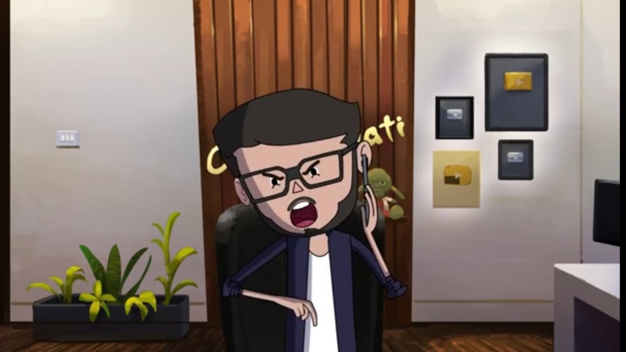 Carryminati Big boss animation video | Carryminati new video land of ...