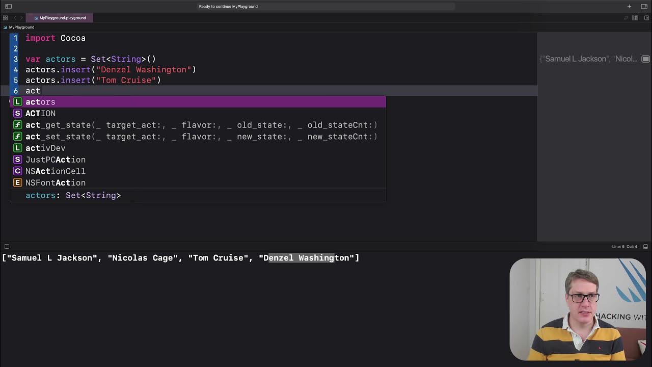 How to use sets for fast data lookup – Swift for Complete Beginners ...