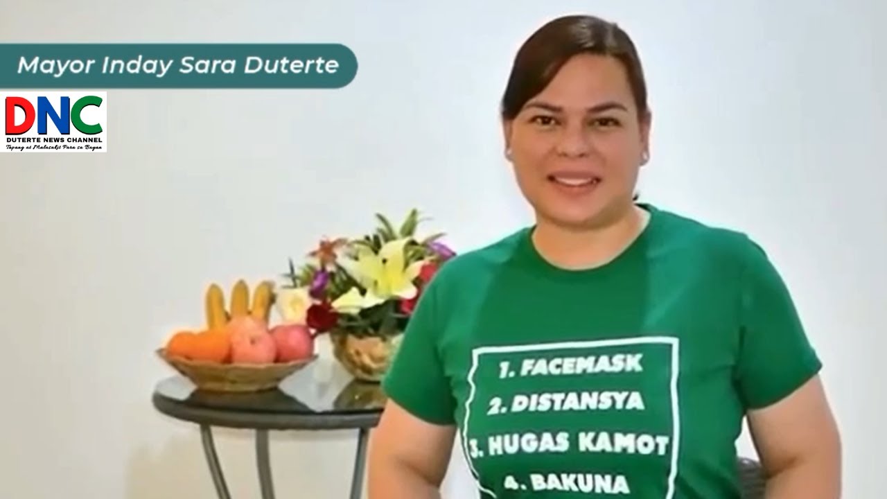 Mayor Sara Duterte’s speech on September 16, 2021 - YouTube