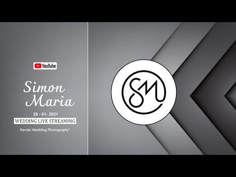Simon & Maria Engagement Live Streaming by Kerala Wedding Photography