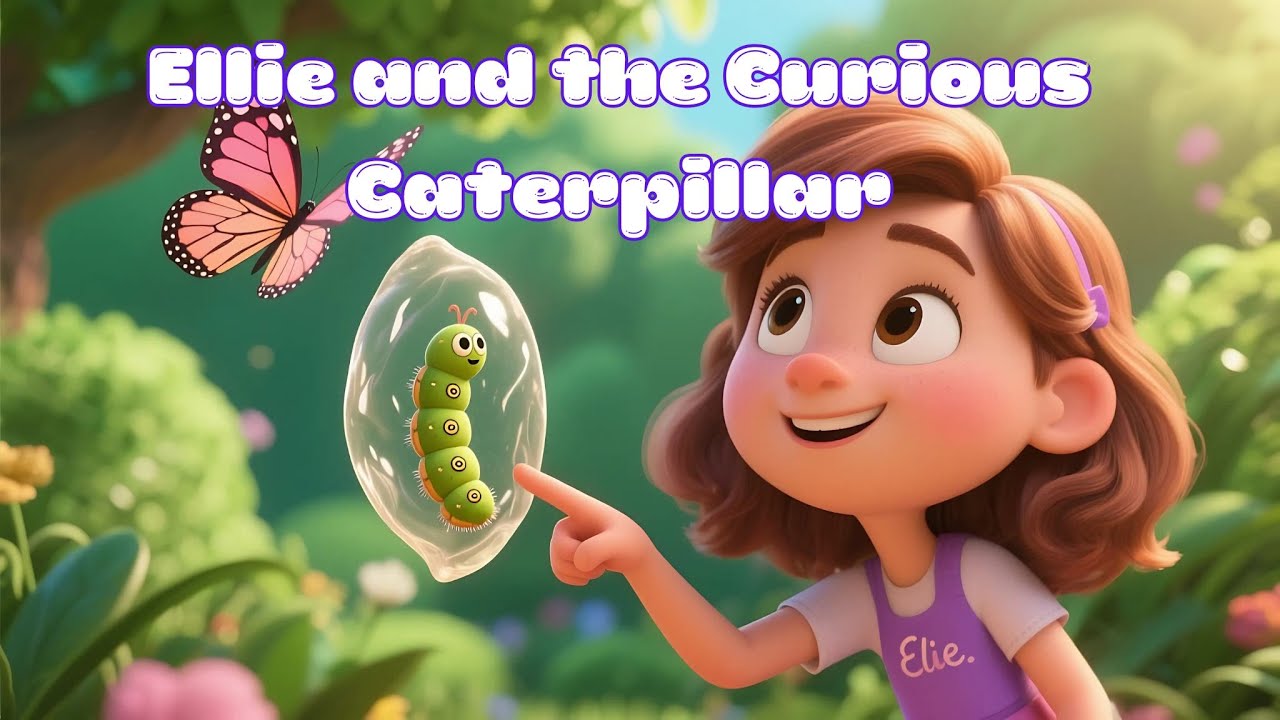 Ellie and the Curious Caterpillar | Patience Moral Story | Short ...