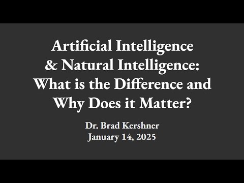 Artificial Intelligence & Natural Intelligence: What is the Difference and Why Does it Matter ...