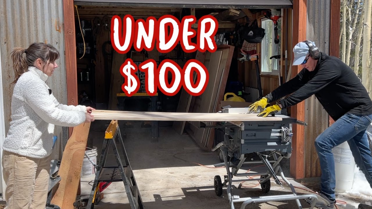 Bryan Makes a DIY Router Sled Jig | Wood Slab Flattening - YouTube