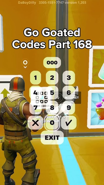 Go Goated Codes Part 168 🐐 - YouTube