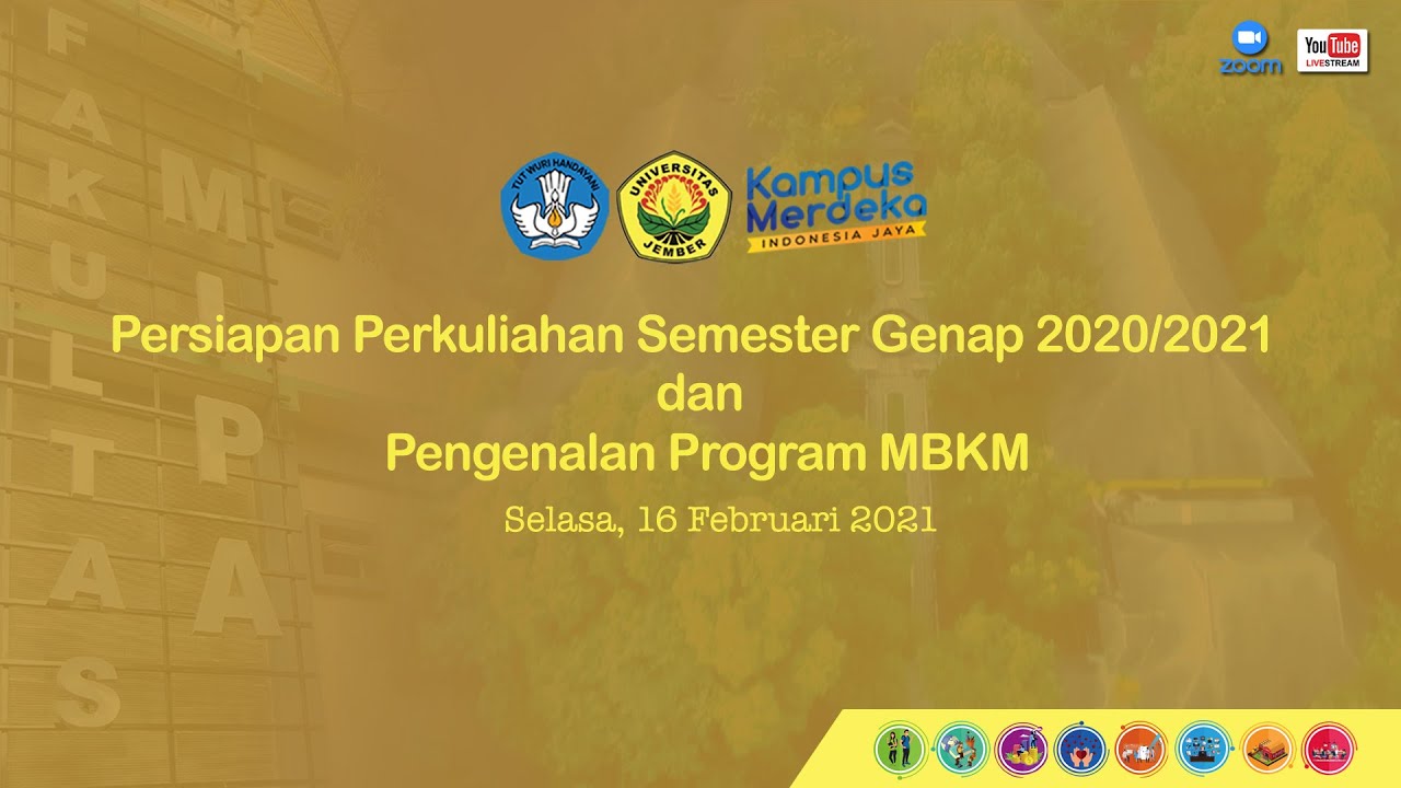 Persiapan Perkuliahan Semester Genap 2020/2021 dan Pengenalan Program ...