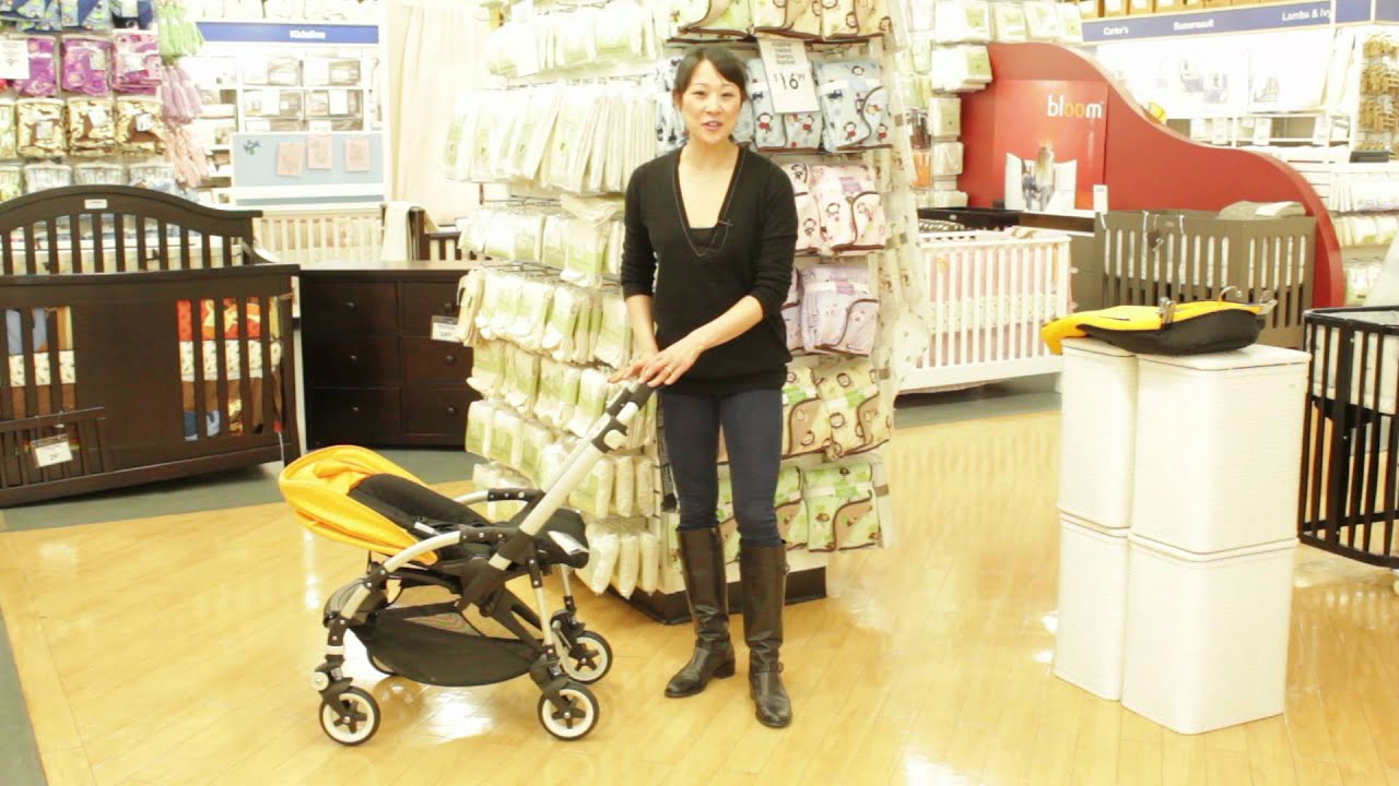 Bugaboo Bee Stroller - demo - YouTube